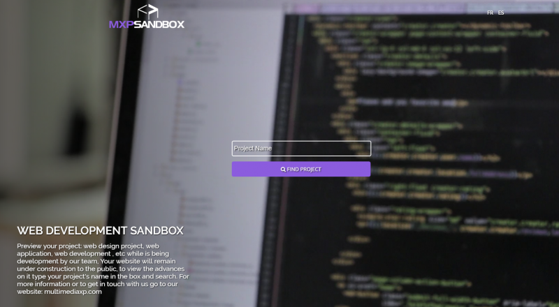Web Development Sandbox | MXPSandbox